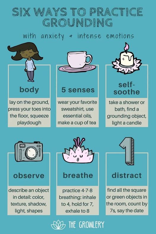 Six ways to practice grounding - Ravenshoe Community Centre